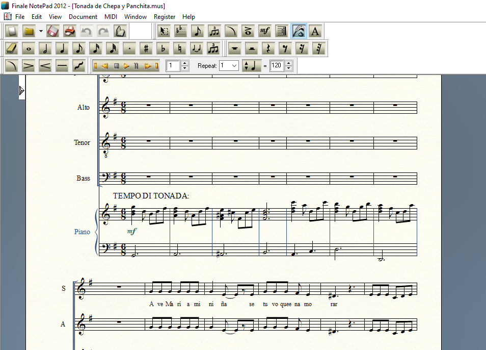 Cómo pasar de la partitura en papel a formato digital pdf y exportar ...